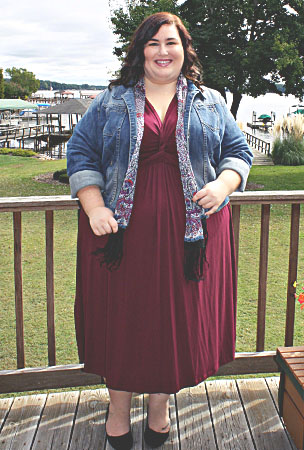 Rebecca - The Plus Side of Me - Behind the Seams